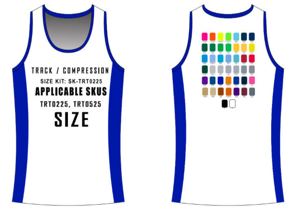 Track Singlet Size Samples