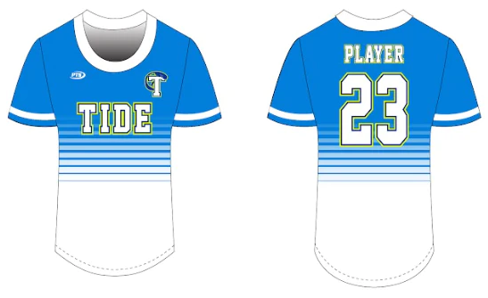 Short Sleeve Softball Jersey Size Sample - Tier One Apparel