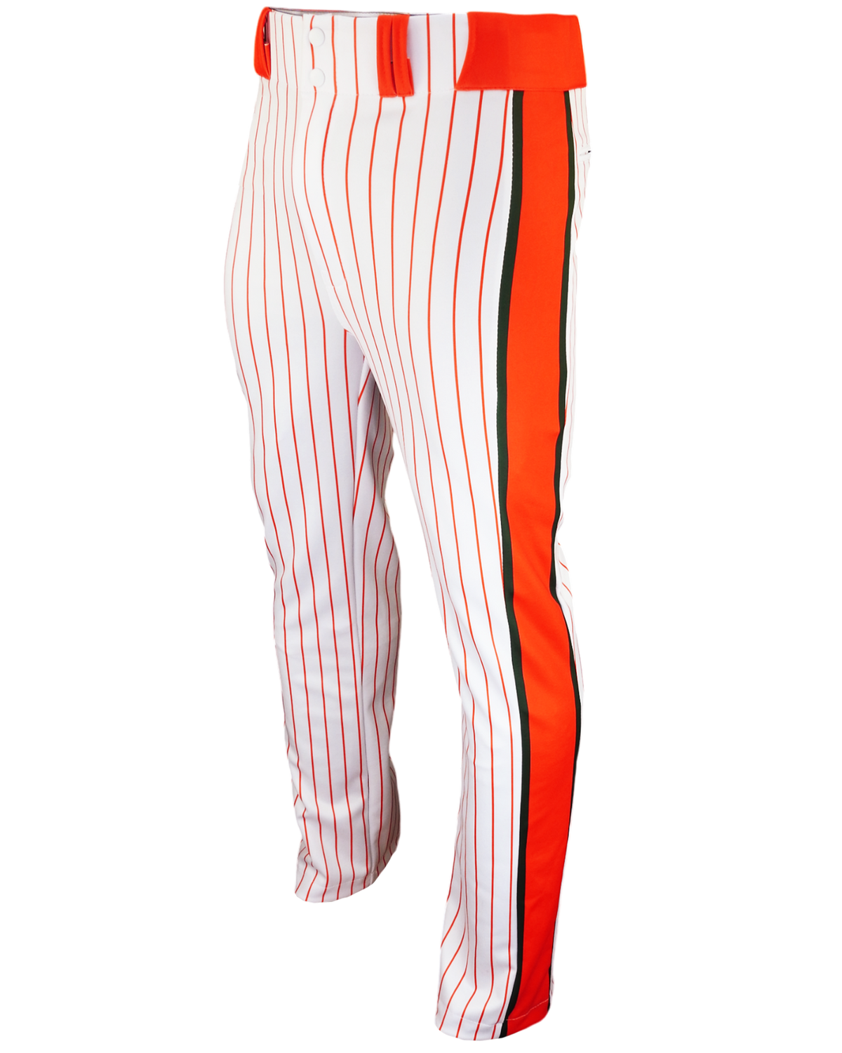 Tapered Open-Bottom Baseball Pants w/ Sublimated Side Panels - Tier One ...