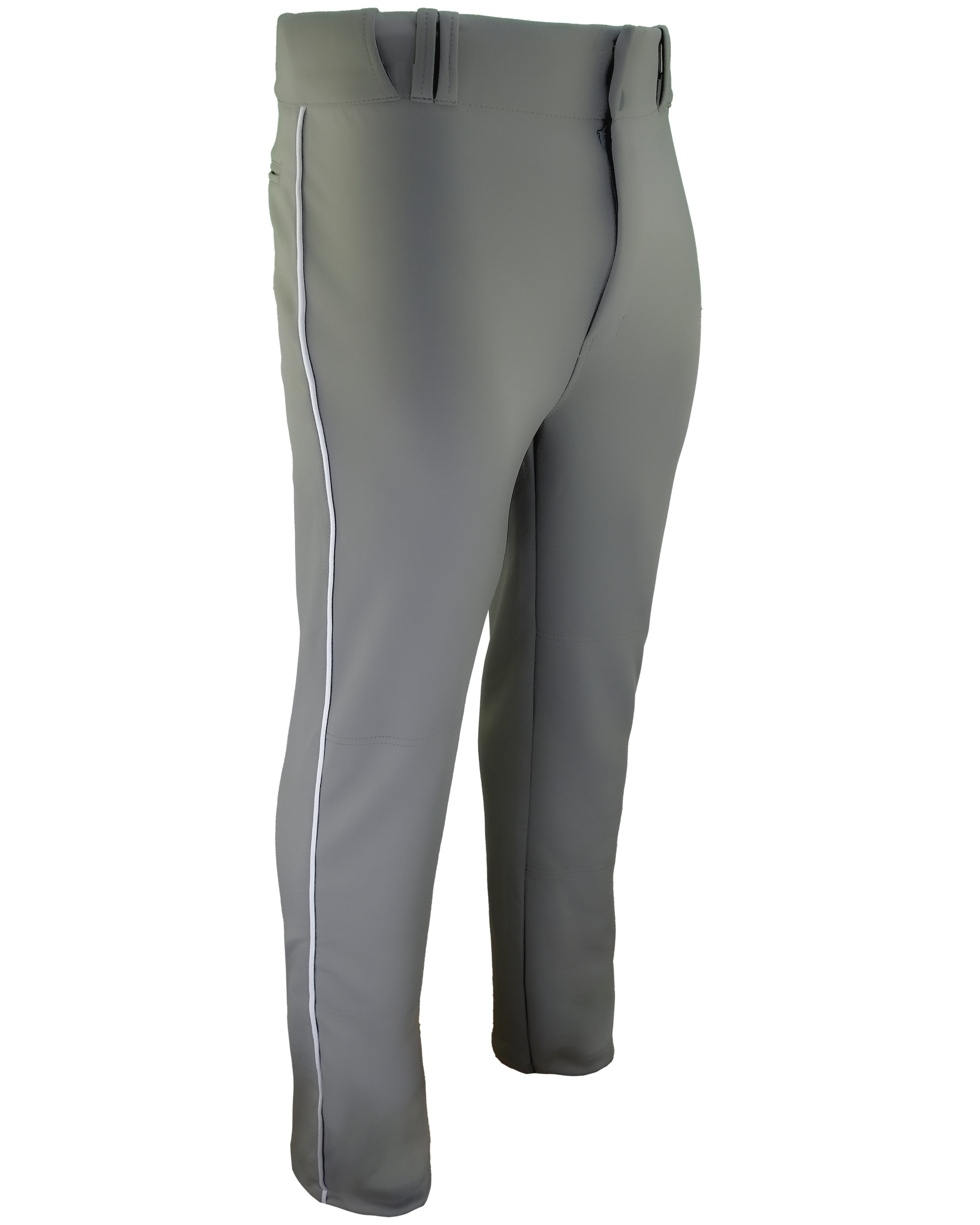 Dyed Tapered Open-Bottom Baseball Pants w/ Piping - Tier One Apparel