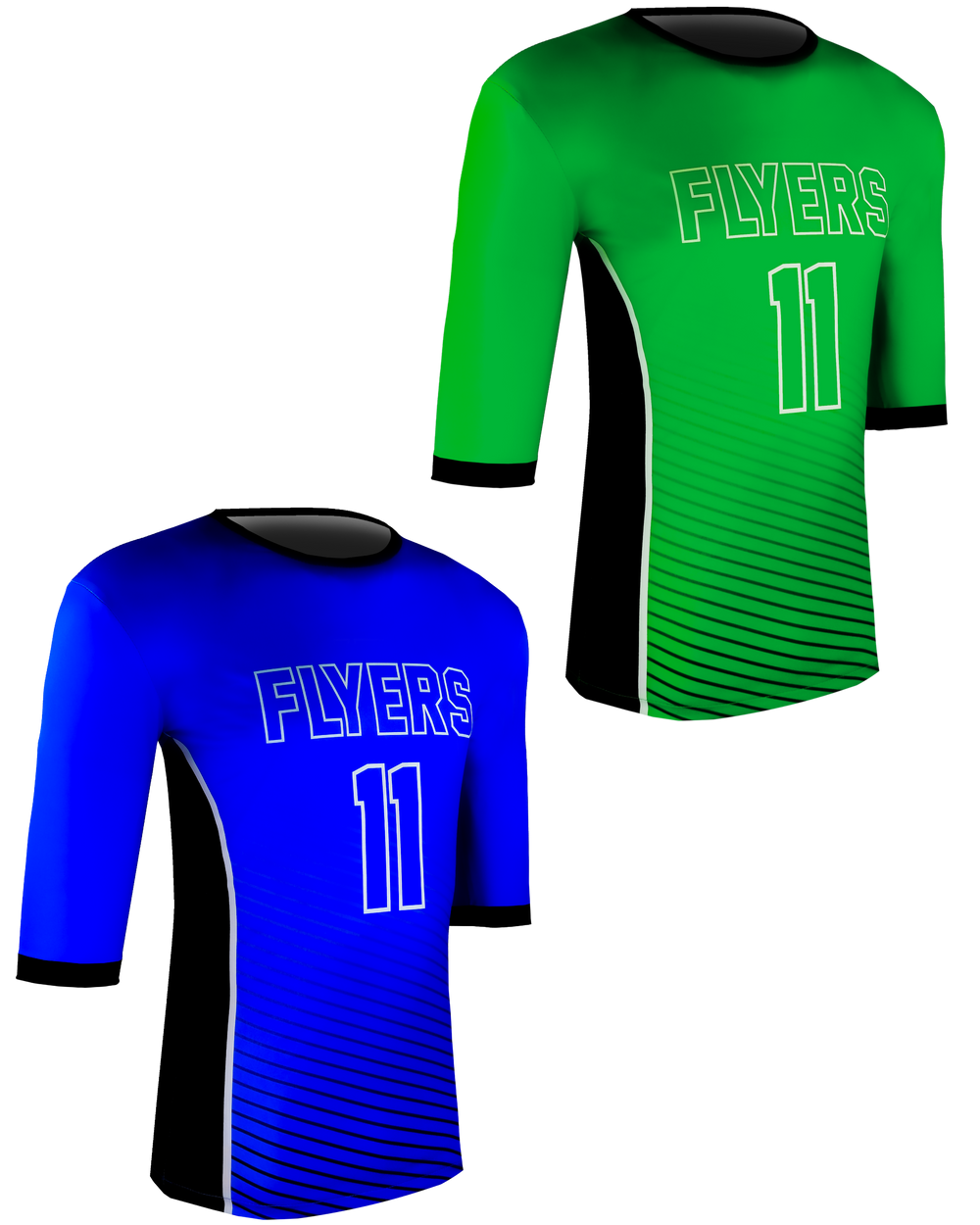 HALF SLEEVE Single Ply Reversible Crew Neck Compression Shirt - Tier ...