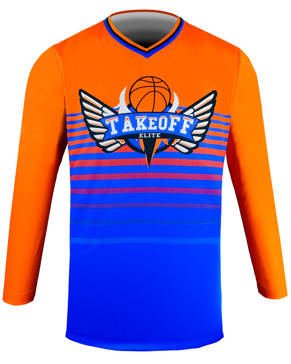 Long Sleeve V Neck Shooter Shirt - Tier One Apparel