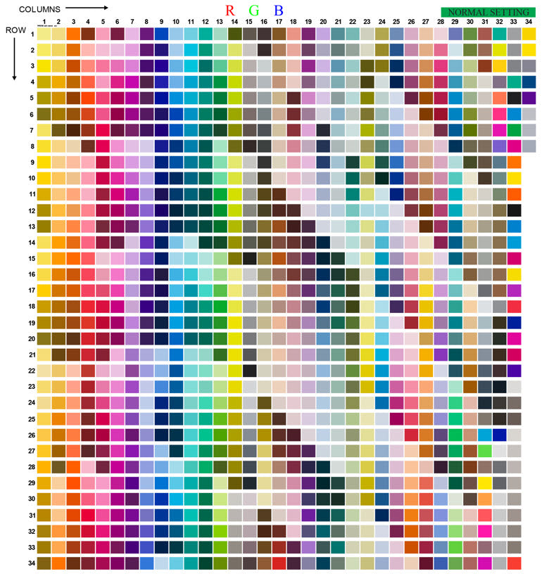 Fabric Color Swatches - Tier One Apparel